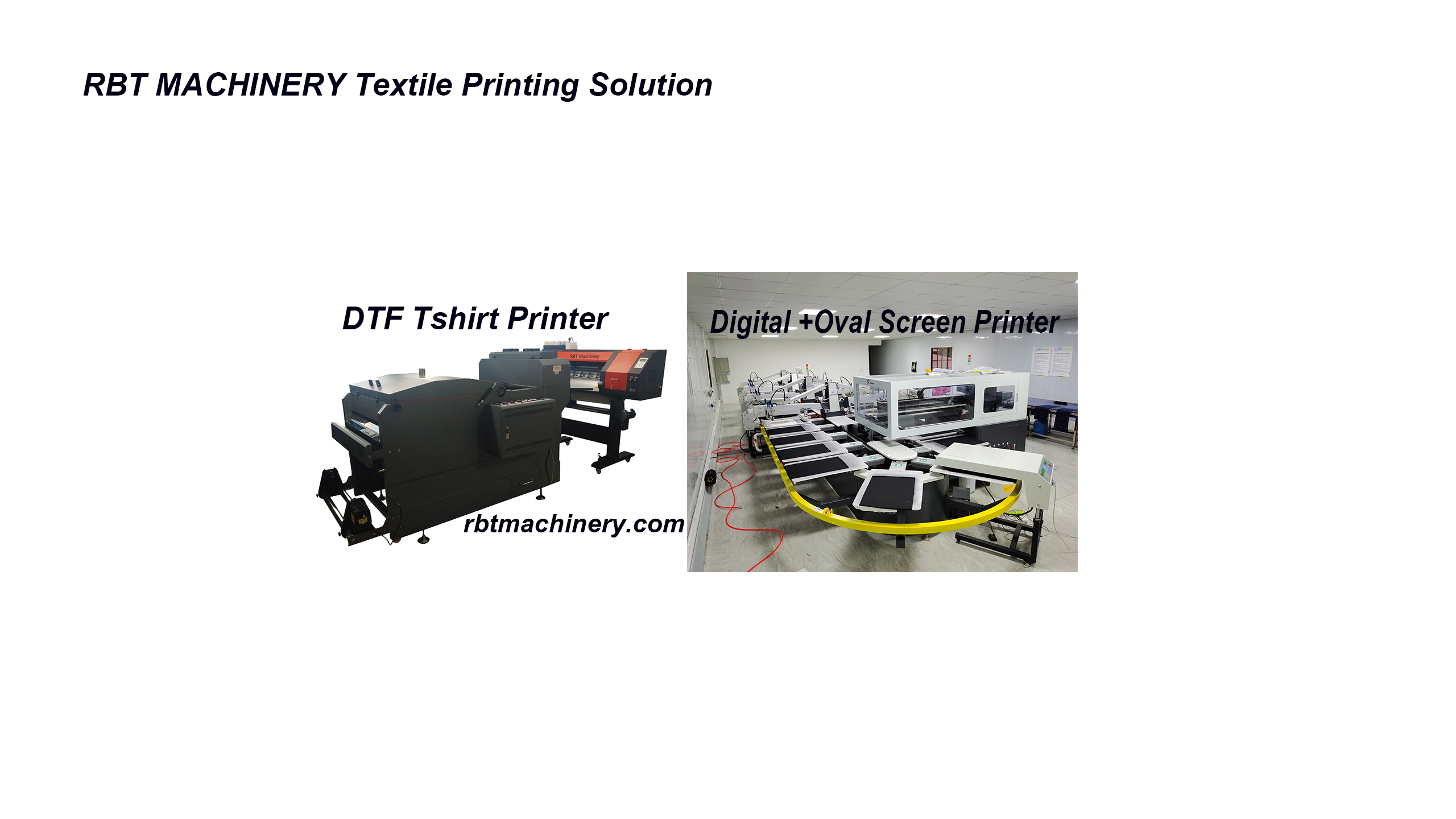 RBT-DP06 1.8m or 2.6m Industrial Digital Printer - RBT MACHINERY